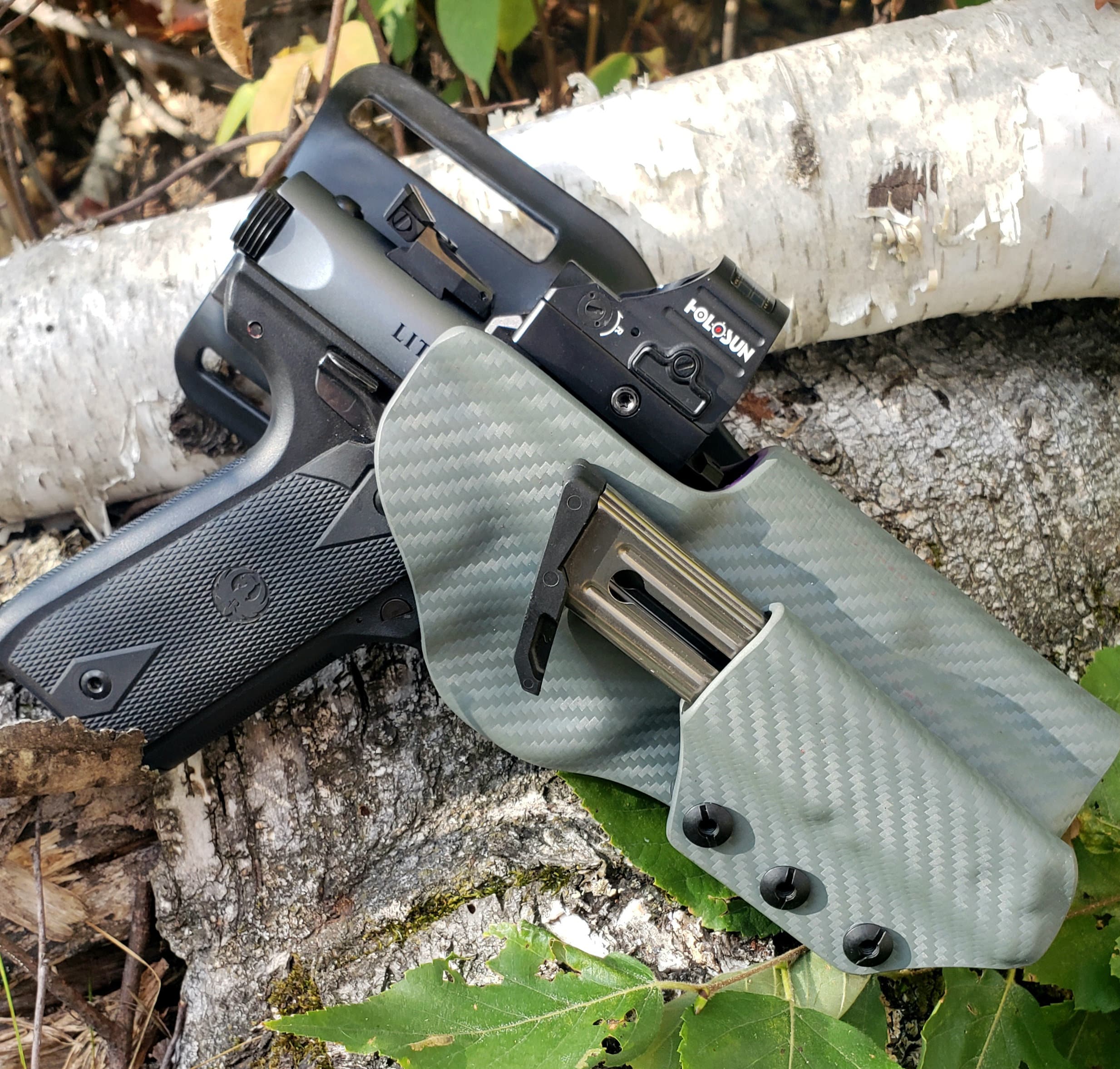 Ruger Mark IV Holster 22/45 Lite Optic Cut Extreme Duty Storm Gray and ...