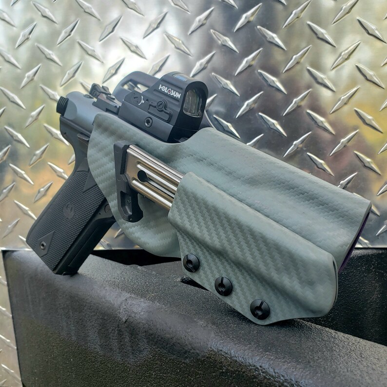 Ruger Mark IV Holster 22/45 Lite Optic Cut Extreme Duty Storm Gray and ...