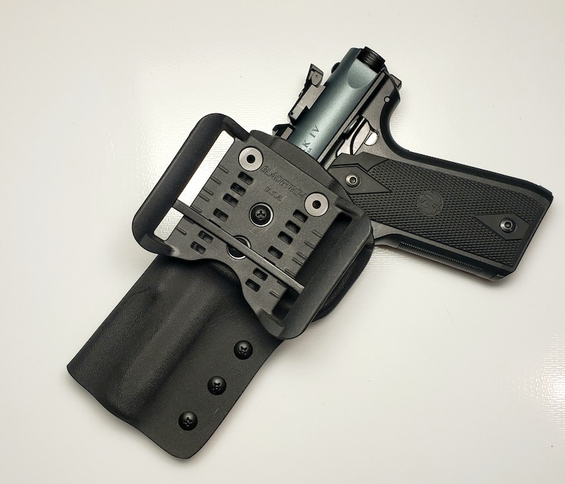 Ruger Mark IV Holster 22/45 Lite Optic Cut Made for Suppressor - Etsy