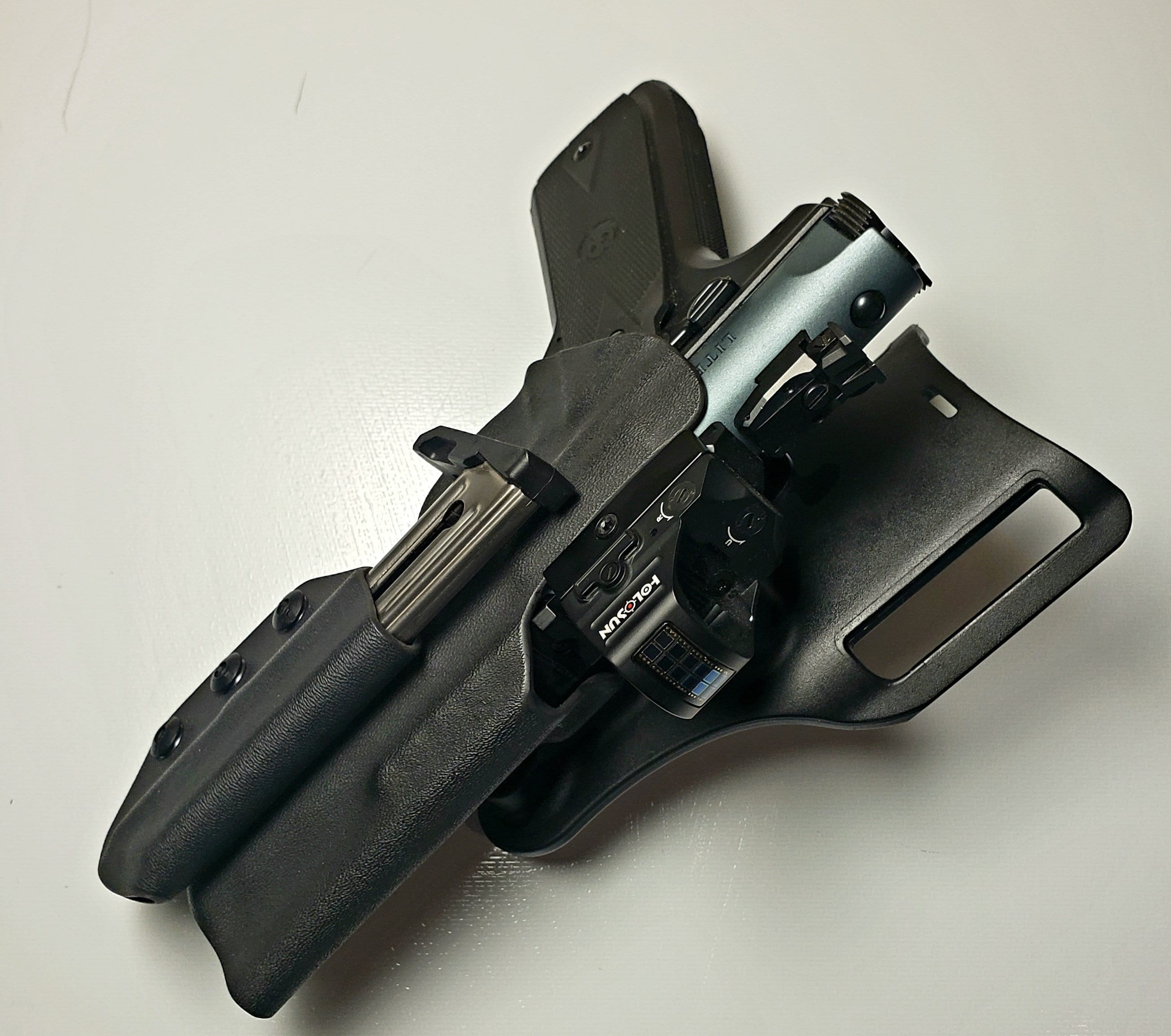 Ruger Mark IV Holster 22/45 Lite Optic Cut Made for Suppressor - Etsy