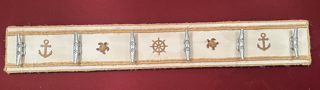 Nautical Coat Rack - Etsy