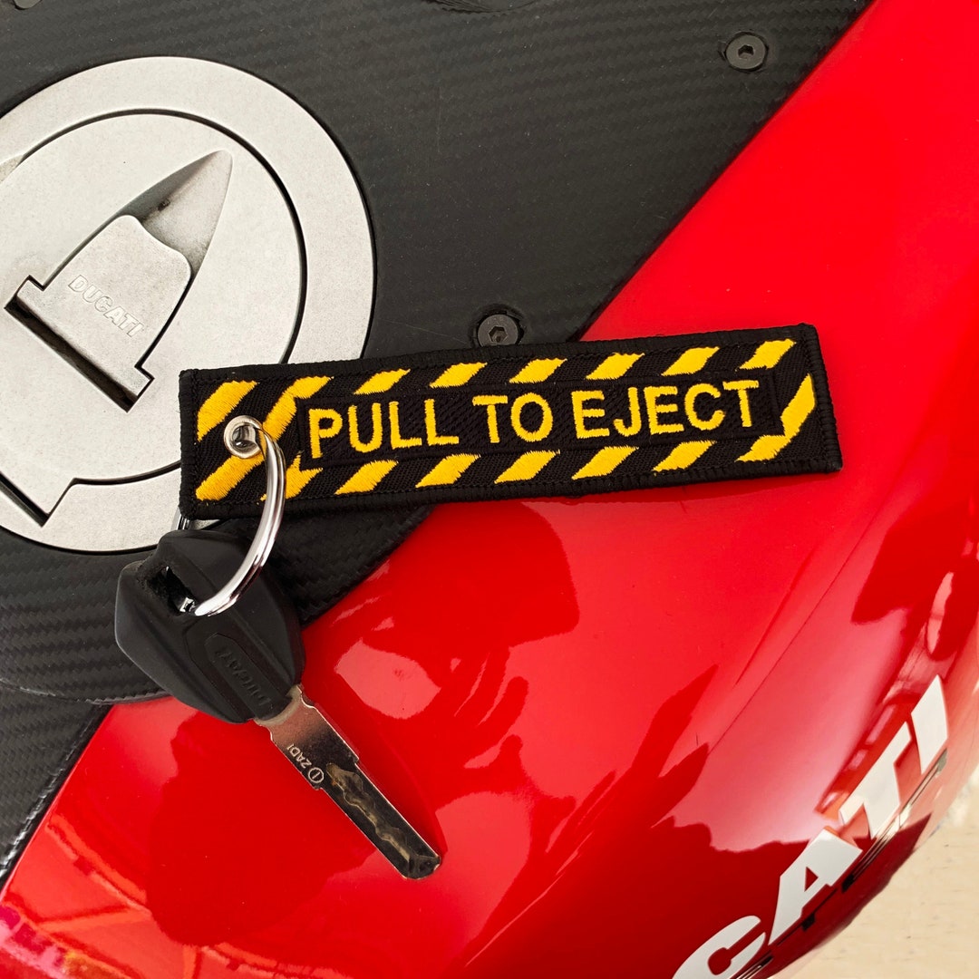 Pull to Eject Key Tag - Etsy