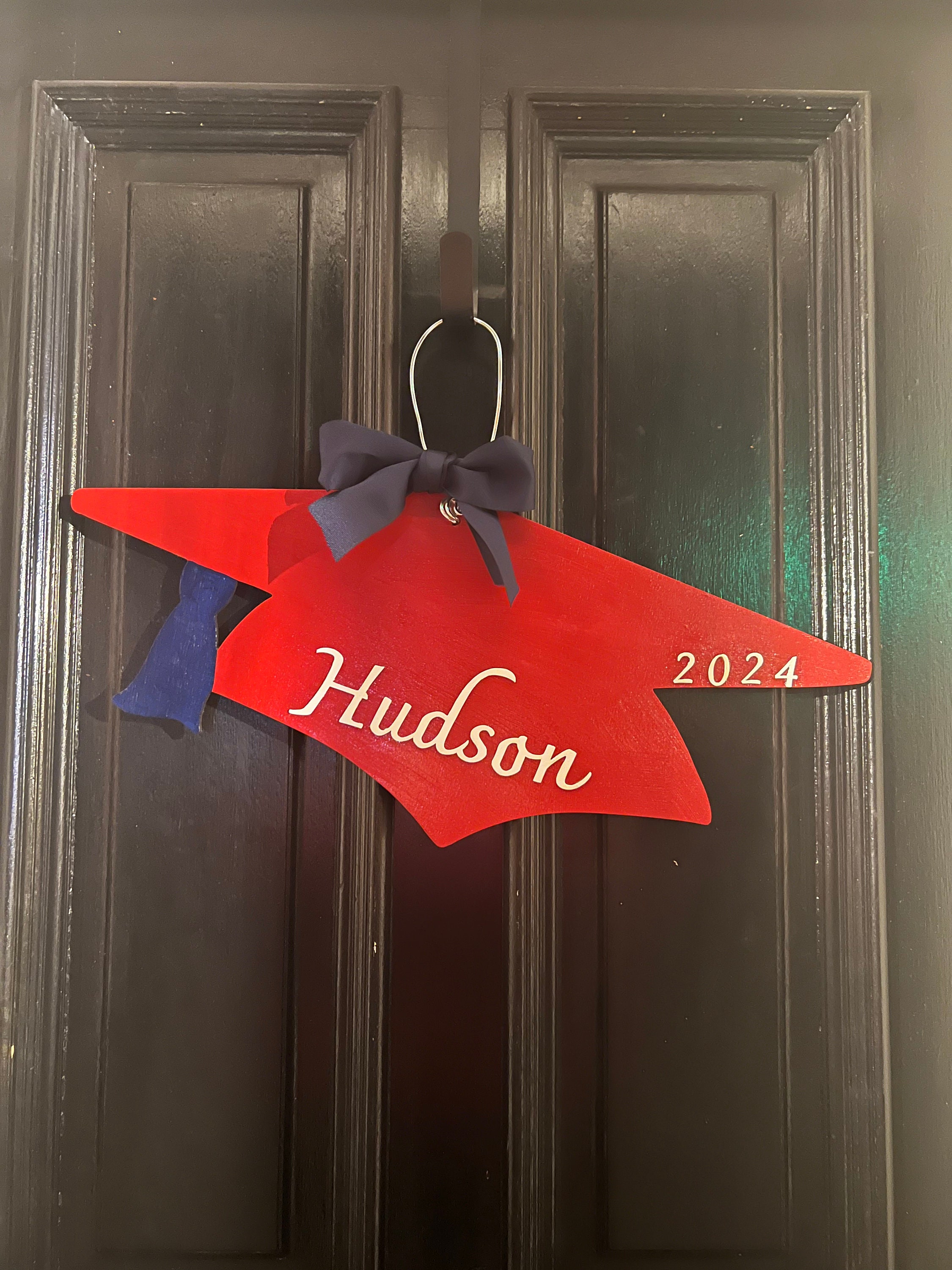Graduation Cap Door Hanger - Etsy