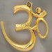 Brass 6 Inch Om Symbol for Home: Unique Om Mandala & Ohm Wall Art ...