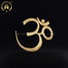 Brass 6 Inch Om Symbol for Home: Unique Om Mandala & Ohm Wall Art Ideal ...
