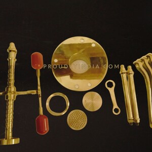 Sevai Maker & Brass Idiyappam Mould - Puttu Maker, Nool Puttu, Putu ...