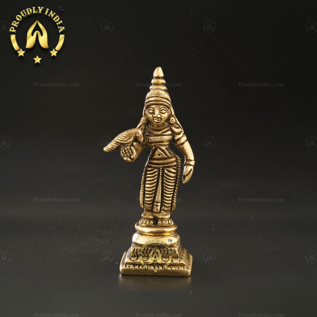 Meenakshi Amman Statue, Madurai Meenakshi Amman Idol Brass Madurai ...