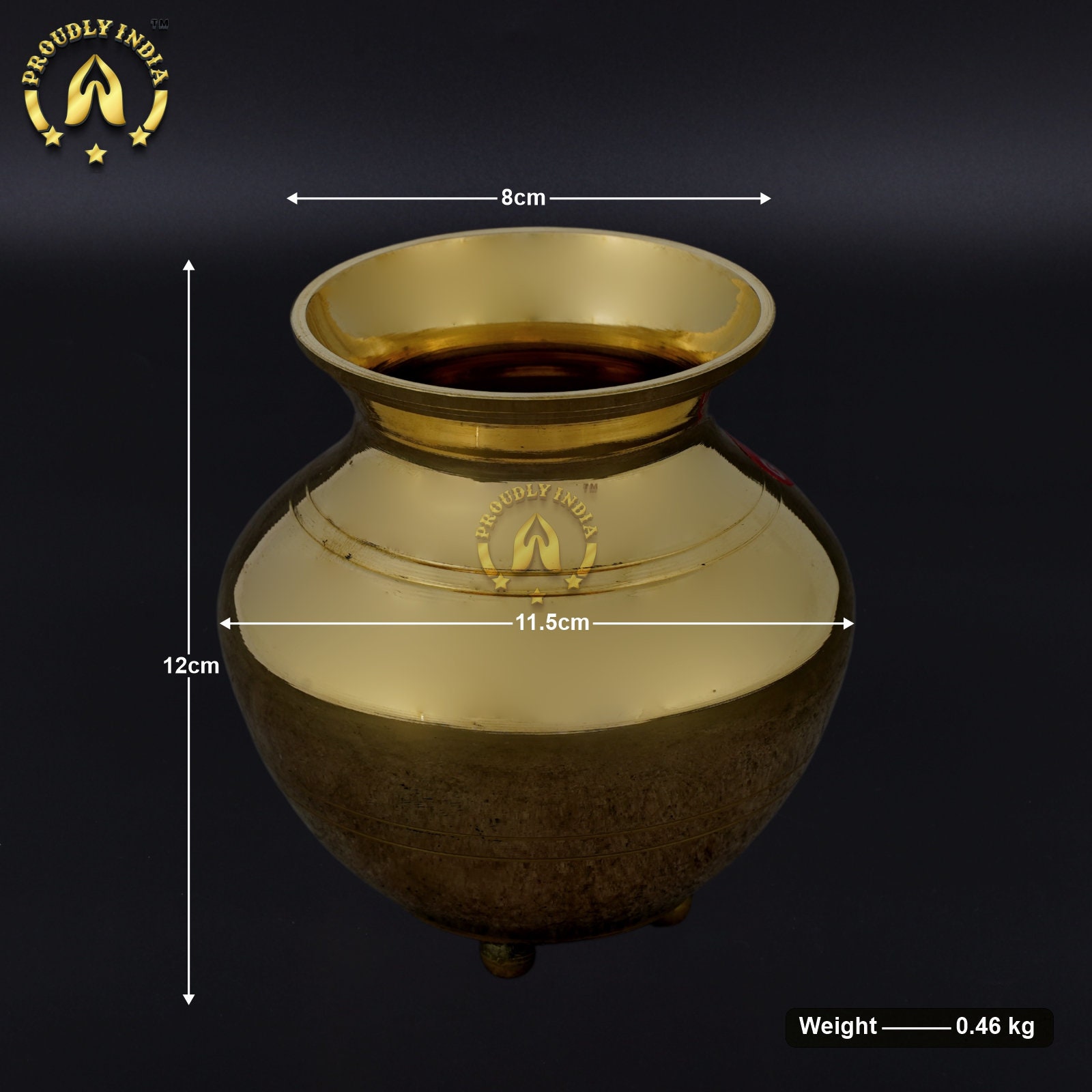 Brass Lota: Elegant Water Pot for Puja, Premium Kalash Price, Buy ...