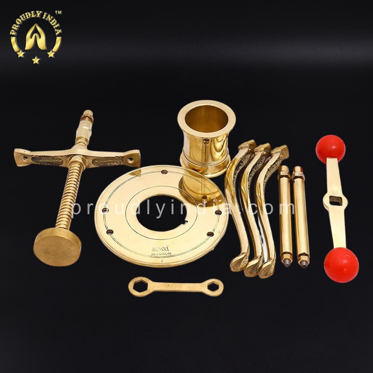 Sevai Maker & Brass Idiyappam Mould - Puttu Maker, Nool Puttu, Putu ...