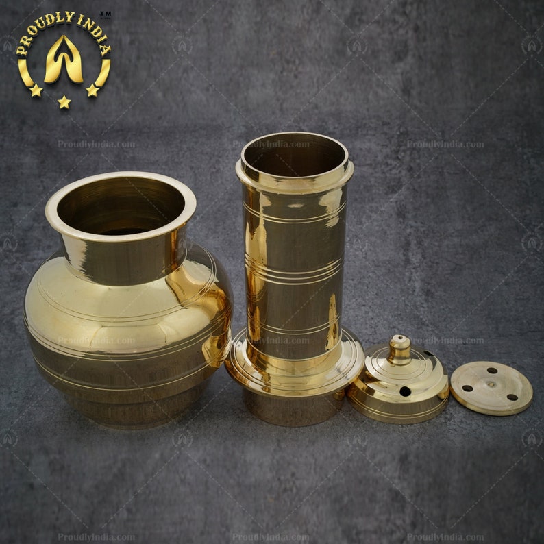 Traditional Kerala Puttu Kudam: Ultimate Bronze Steamer for Perfect ...