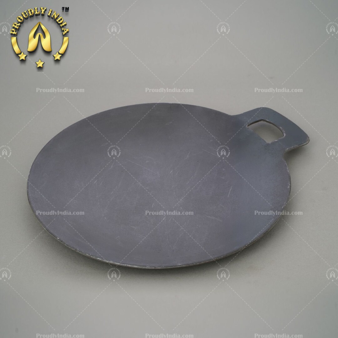 Seasoned 12 Cast Iron Dosa Tawa With Free Spatula & Oil Spreader | Dosa ...