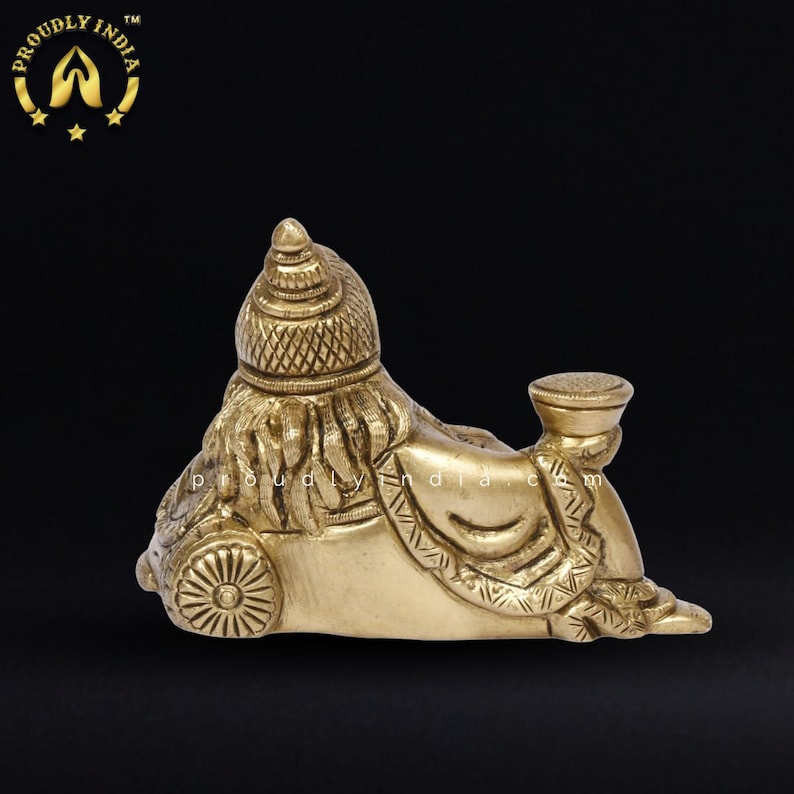 Buy God Idols Online: Brass 3 Inch Kuber Maharaj Statue Lord Kuber ...