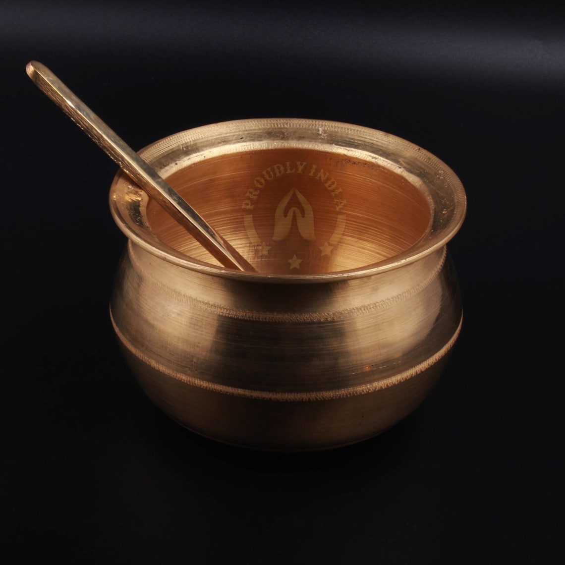 3 Liter Bronze Paruppu Uruli,vengala Paruppu Urli for Cooking Gravy ...