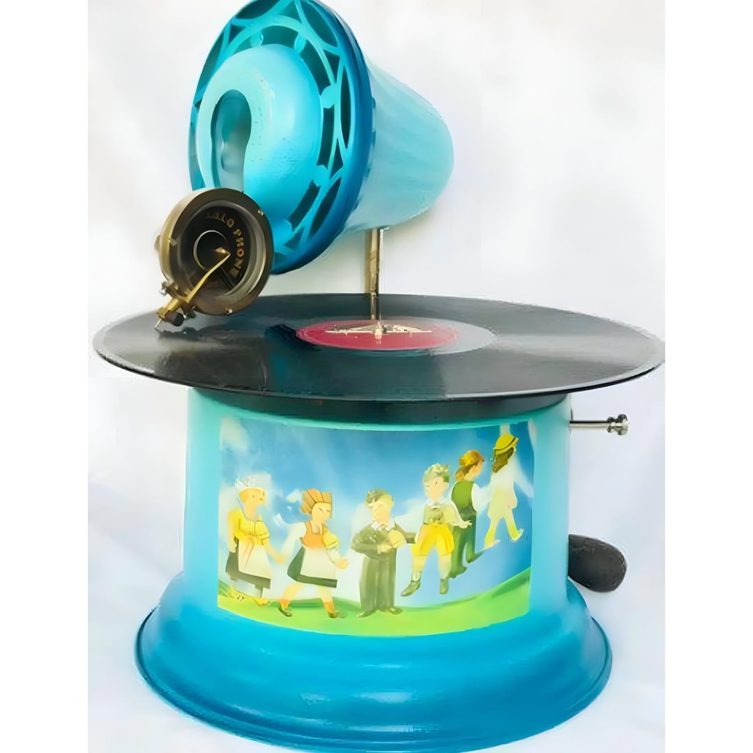 Antique Replica Parlophone Phonograph, Buy Valentines Day Gift, for ...