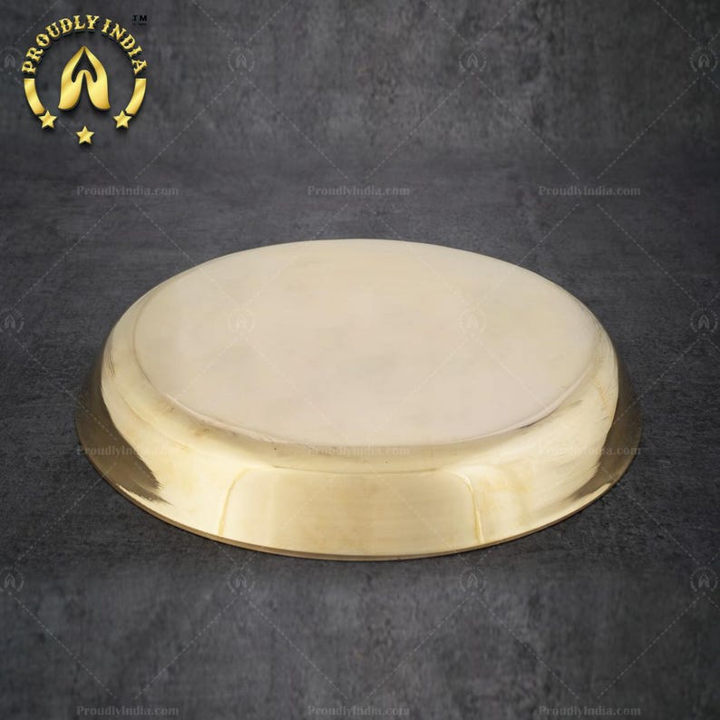 Vengala Thattu, Pure Kansa Thali, Bronze Thali, Serving Plate, Dinner ...