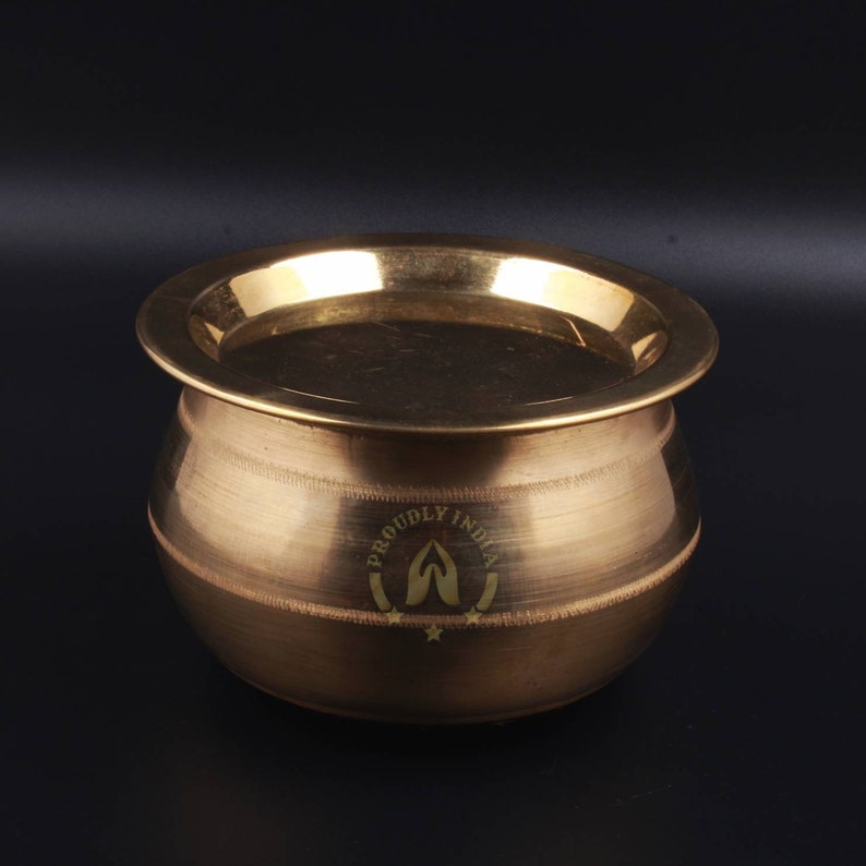 3 Liter Bronze Paruppu Uruli,vengala Paruppu Urli for Cooking Gravy ...