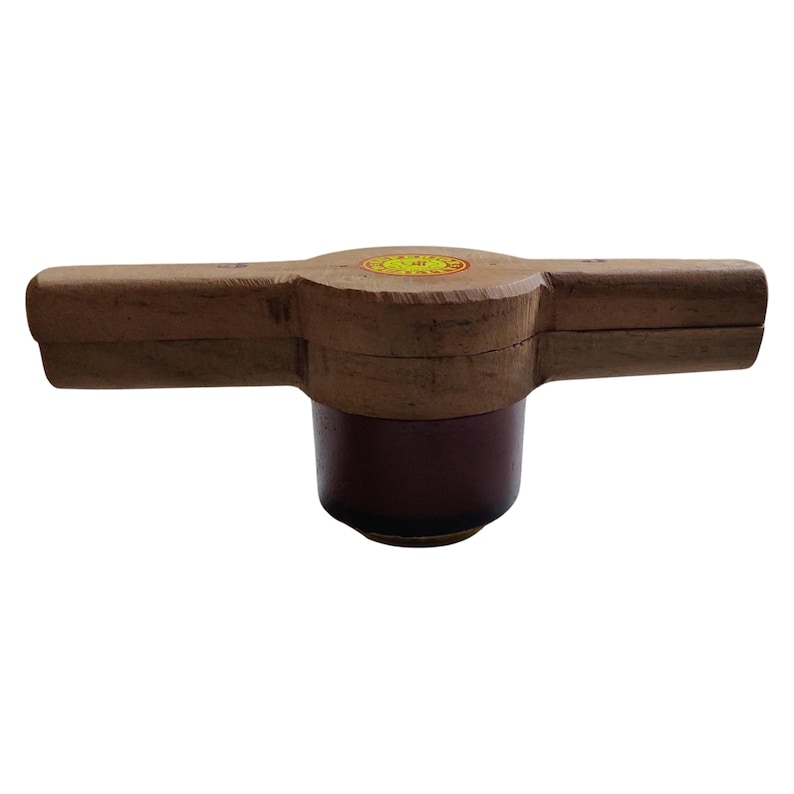 Traditional South Indian Murukku Press: Wooden Idiyappam Maker & Brass ...