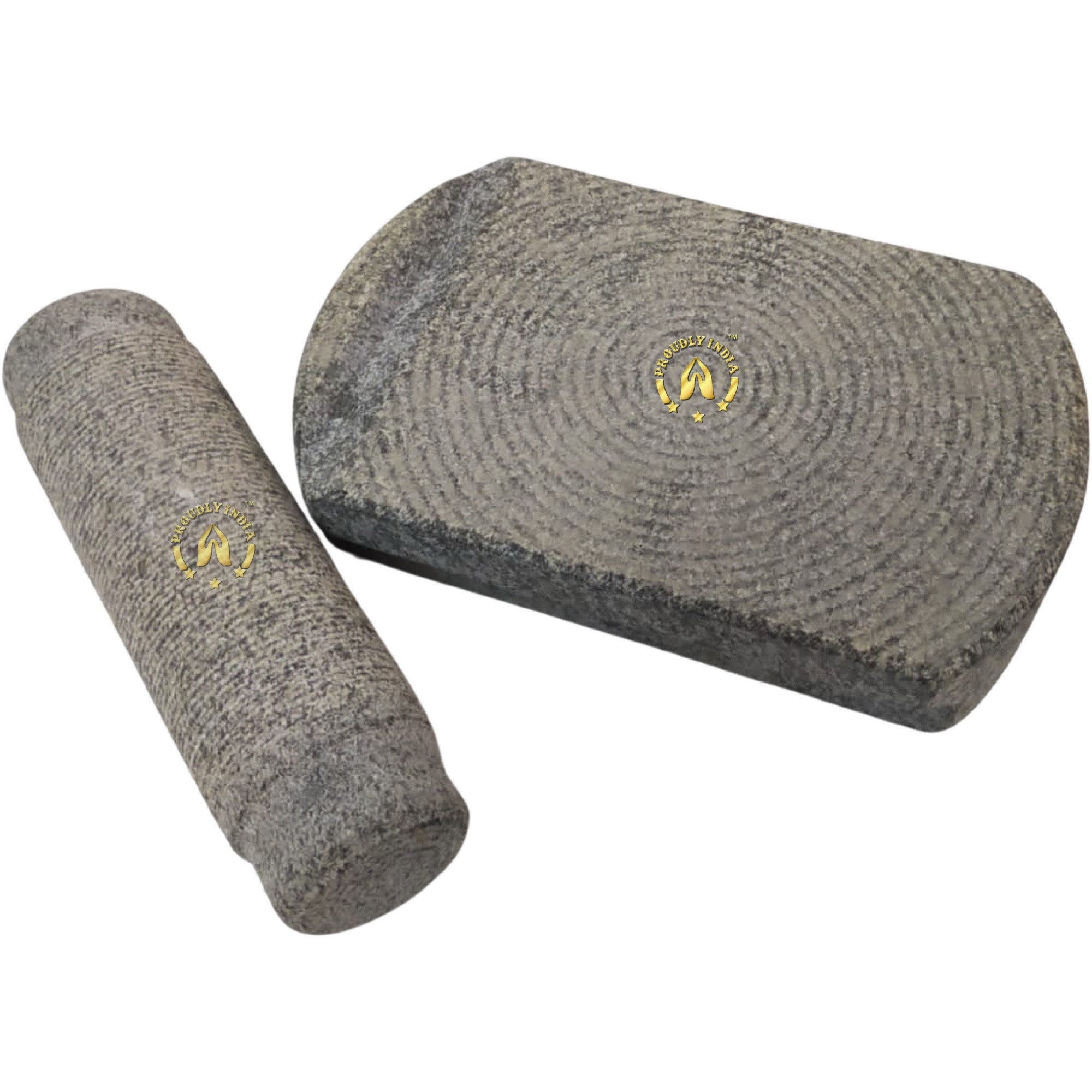 Ammi Kallu, Stone Grinder, Stone Silbatta, 6x10 Inch Chutney Grinding ...