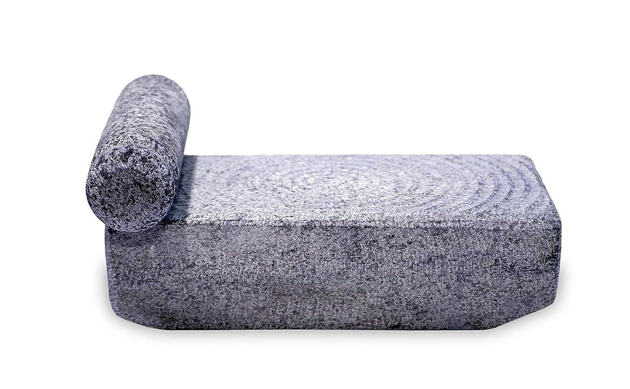 Ammi Kallu, Stone Grinder, Stone Silbatta, 6x10 Inch Chutney Grinding ...