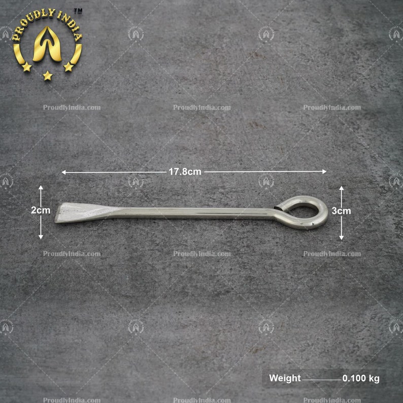 Coconut Breaker Tool: Durable Iron Rod Opener, Scraper, Peeler, Cutter ...