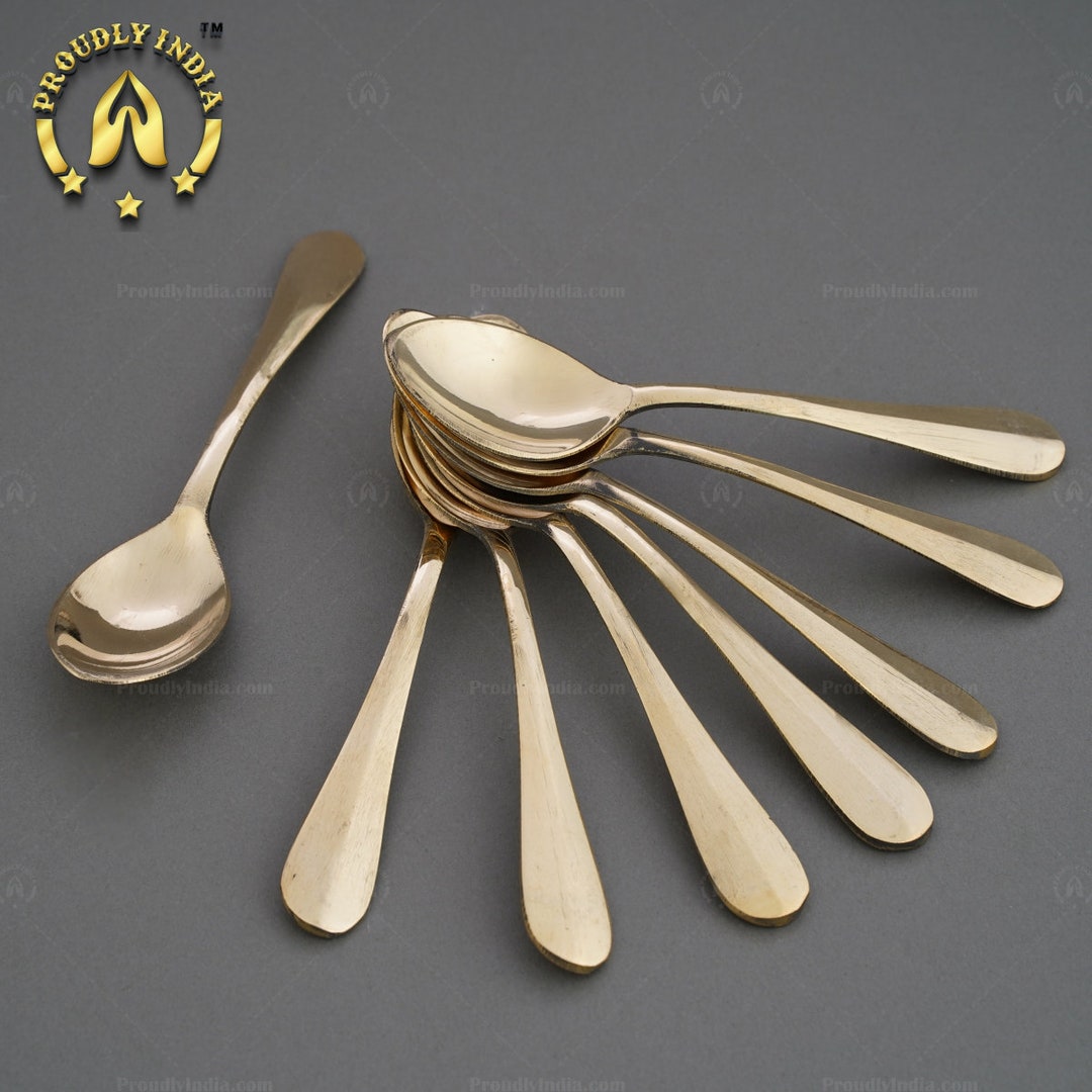 Bronze Spoon, Bronze Flatware, Bronze Cutlery Set, Bronze Flatware Set ...