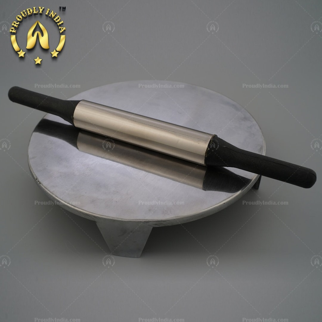 Chapati Roller, Chakla Belan, Rolling Pin, Indian Roti Roller, Indolium ...