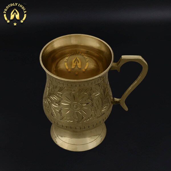 Brass Mug - Etsy