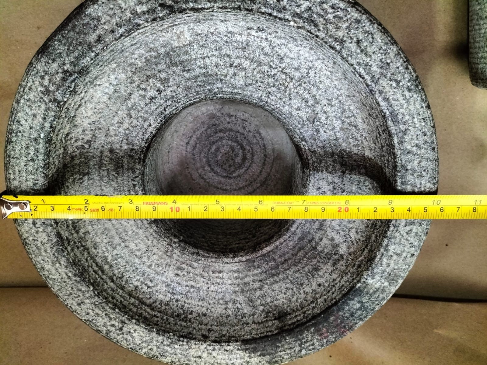 Mortar and Pestle, Kharal, Khalbatta, Molcajete Large, Chutney Grinding ...