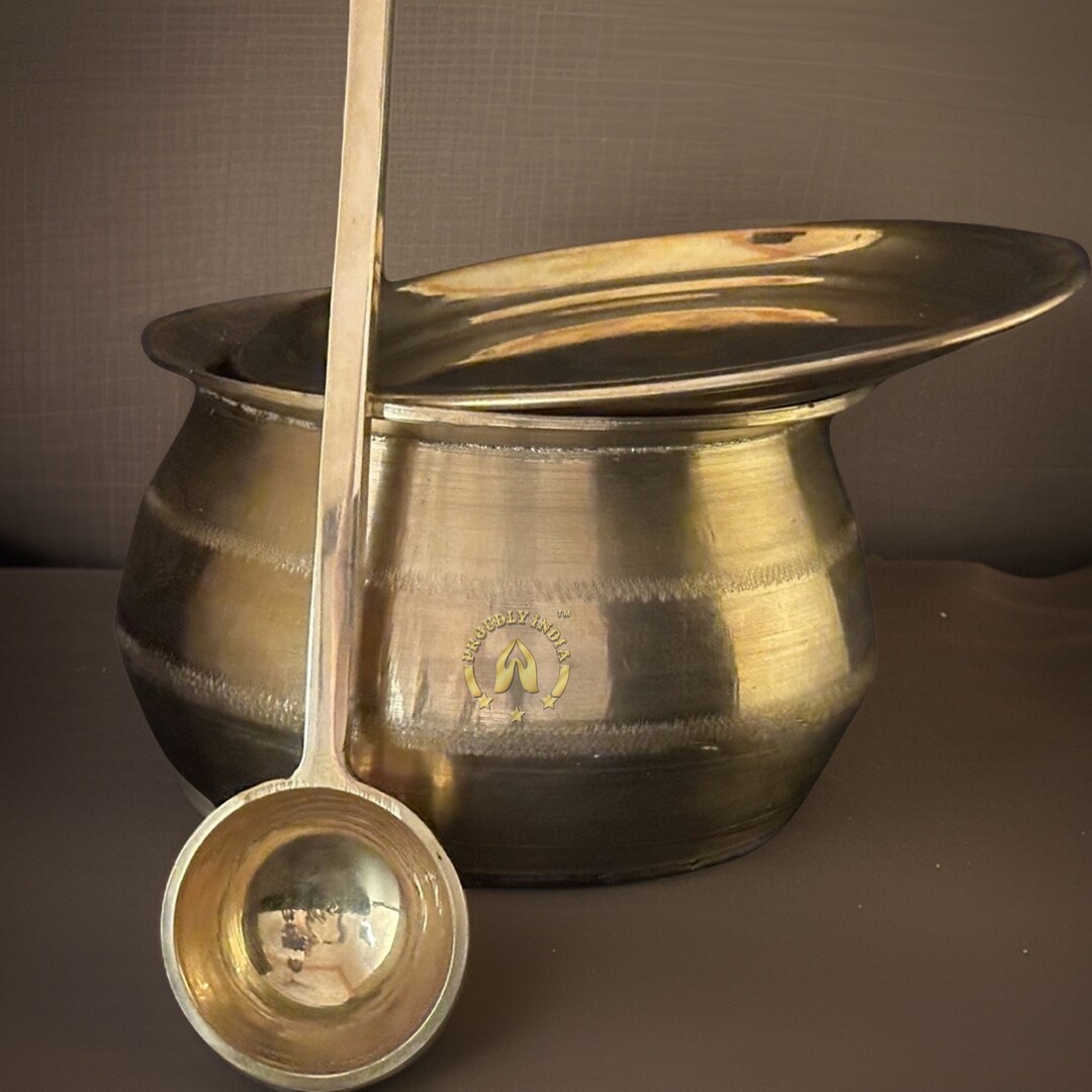 3 Liter Bronze Paruppu Uruli,vengala Paruppu Urli for Cooking Gravy ...