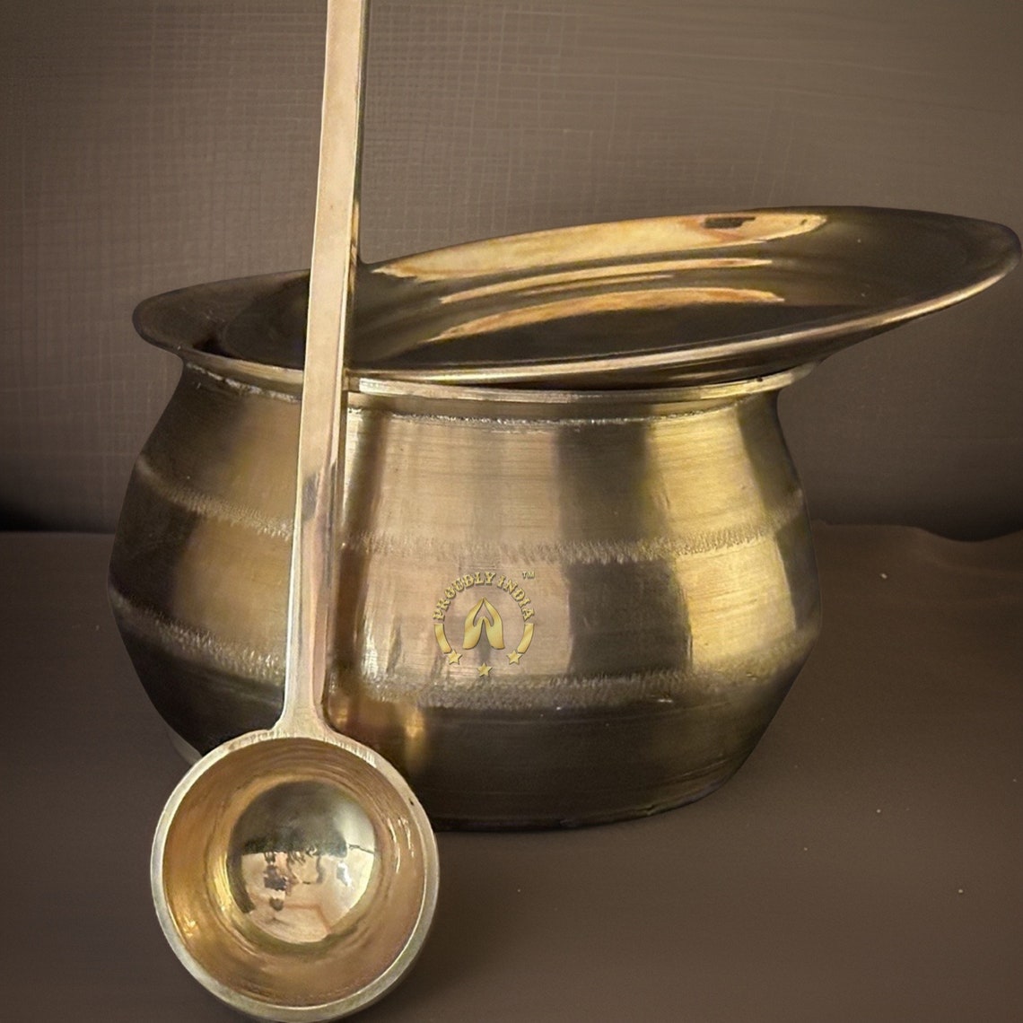 3 Liter Bronze Paruppu Uruli,vengala Paruppu Urli for Cooking Gravy ...