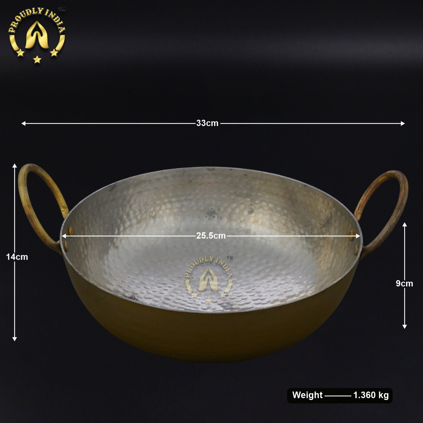 The Ultimate Brass Hammered Indian Kadai - Your Best Kadai to Buy for ...