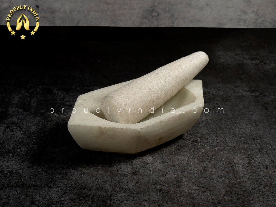 Stone Okhli, Kharal, Hand Stone Grinder, Motor and Pestle, Stone ...