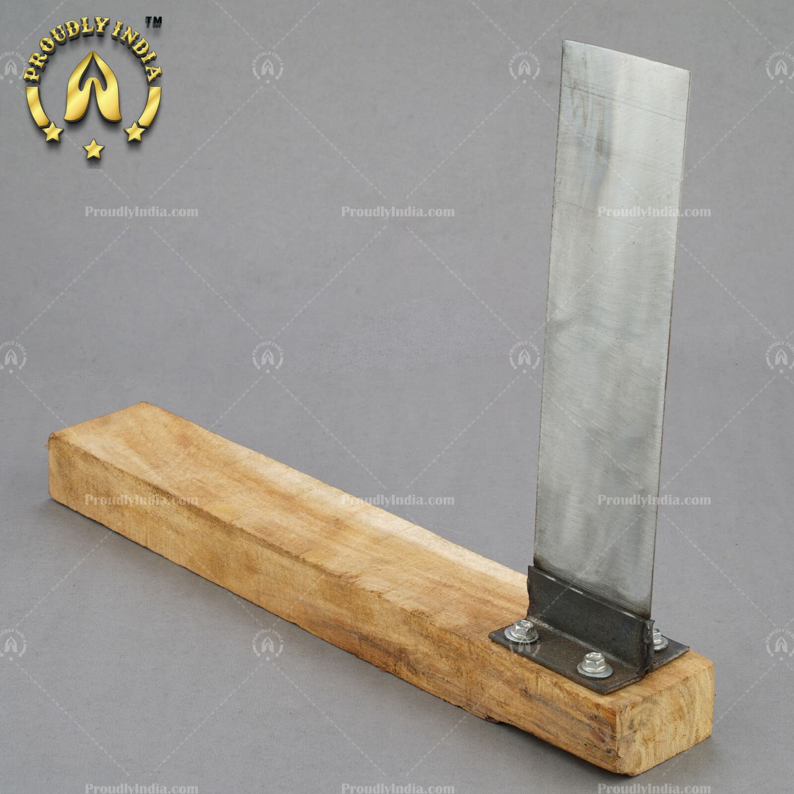Aruvamanai, Boti Cutting Tool, Iron Vegetable Cutter With Wood Base ...