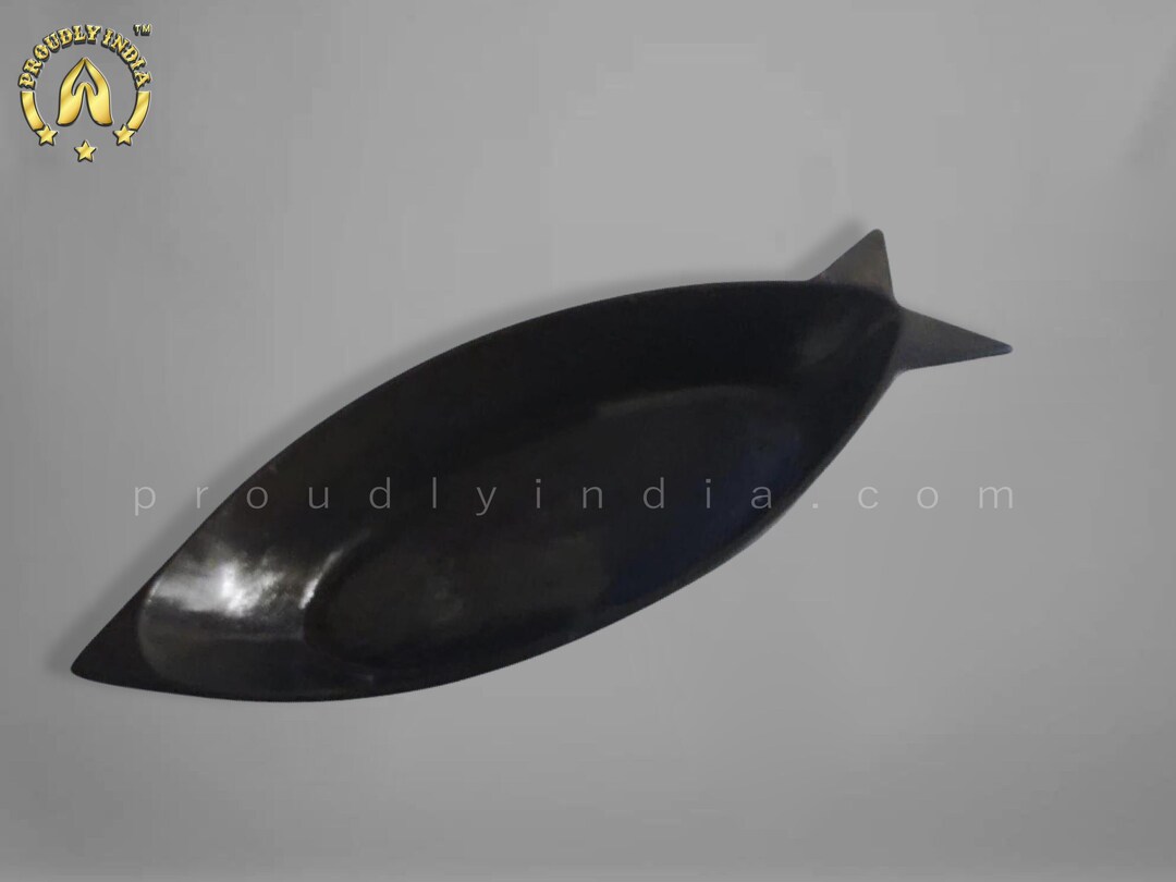 Castiron Fish Shaped Serving Platter- Iron Fish Pan,oval Platter ...