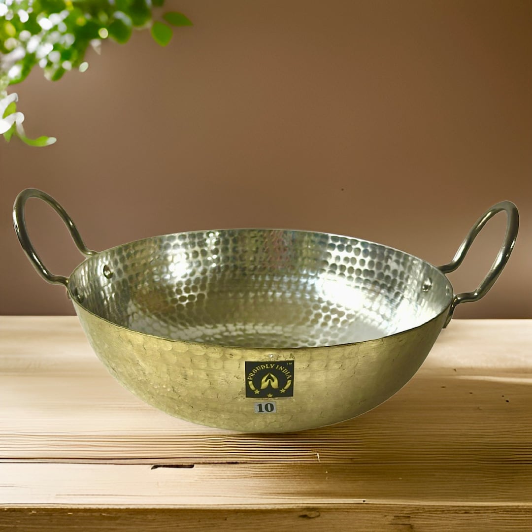 The Ultimate Brass Hammered Indian Kadai - Your Best Kadai to Buy for ...