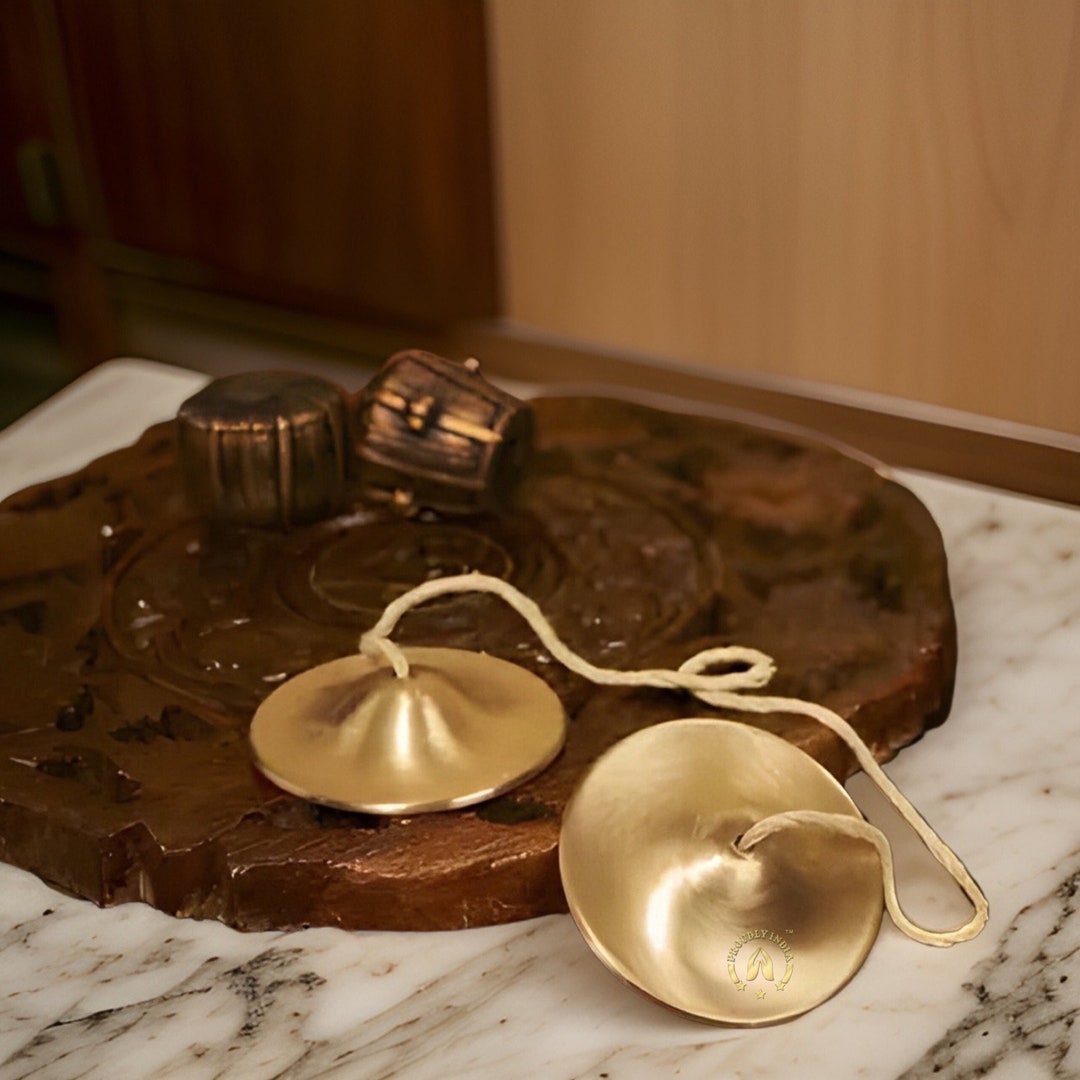 Manjira, Kartal, Kansa Manjira Instrument, Khartal, Manjeera, Khartal ...