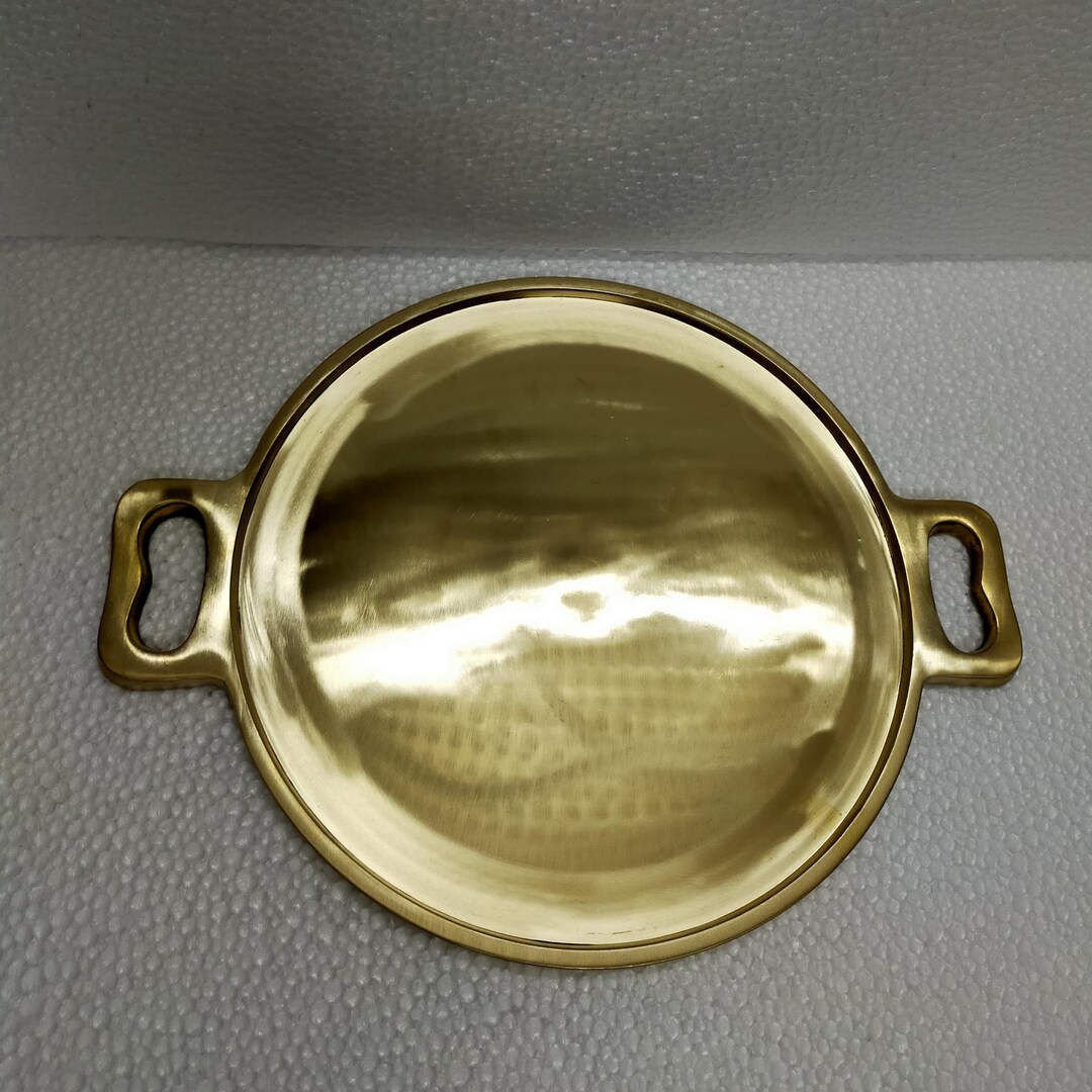 Double Handle Bronze Dosai Pan, Dosa Tawa, Dosa Kallu, Bronze Dosa Tawa ...