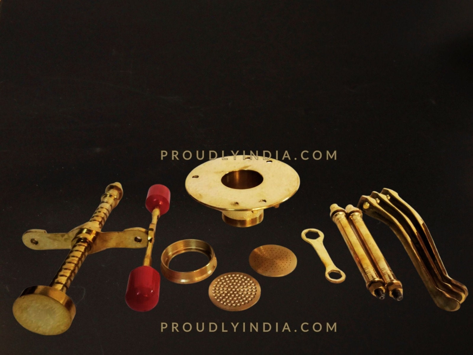 Sevai Maker & Brass Idiyappam Mould - Puttu Maker, Nool Puttu, Putu ...