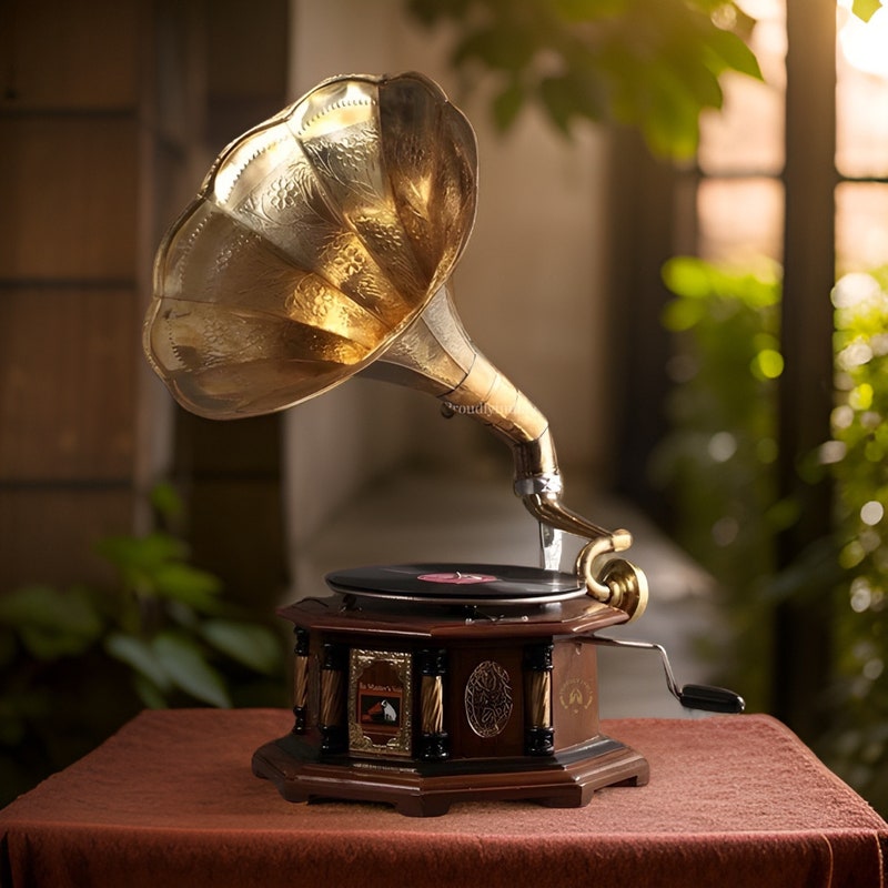 Antique Phonograph - Etsy