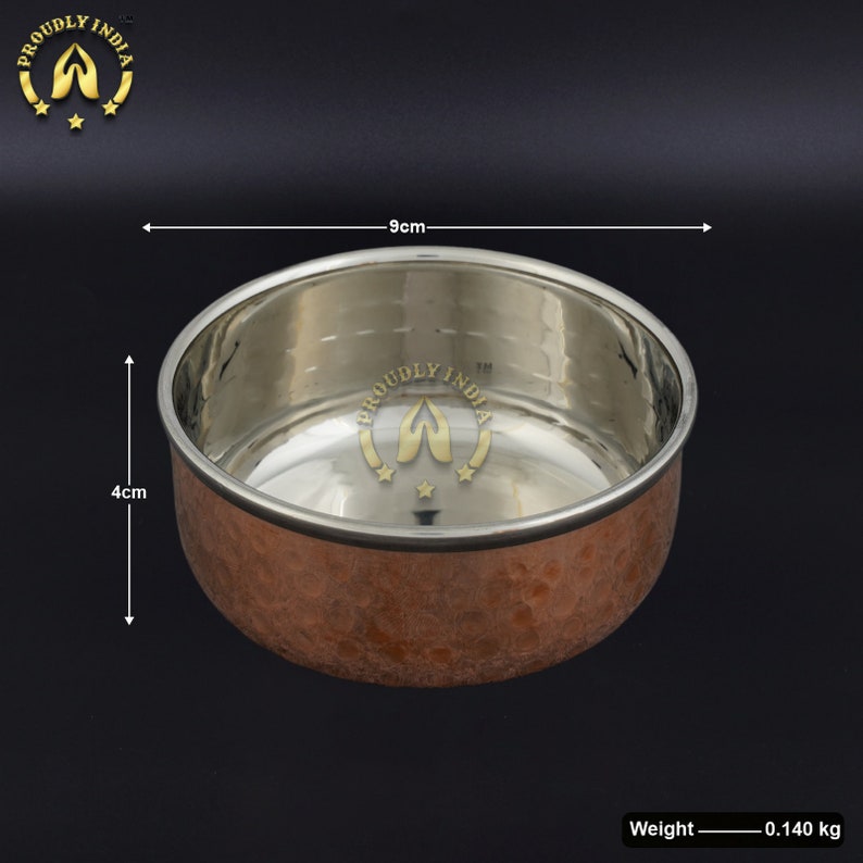 Copper Thali Set, Dinner Set, Royal Thali Dinning,copper Plate Set ...