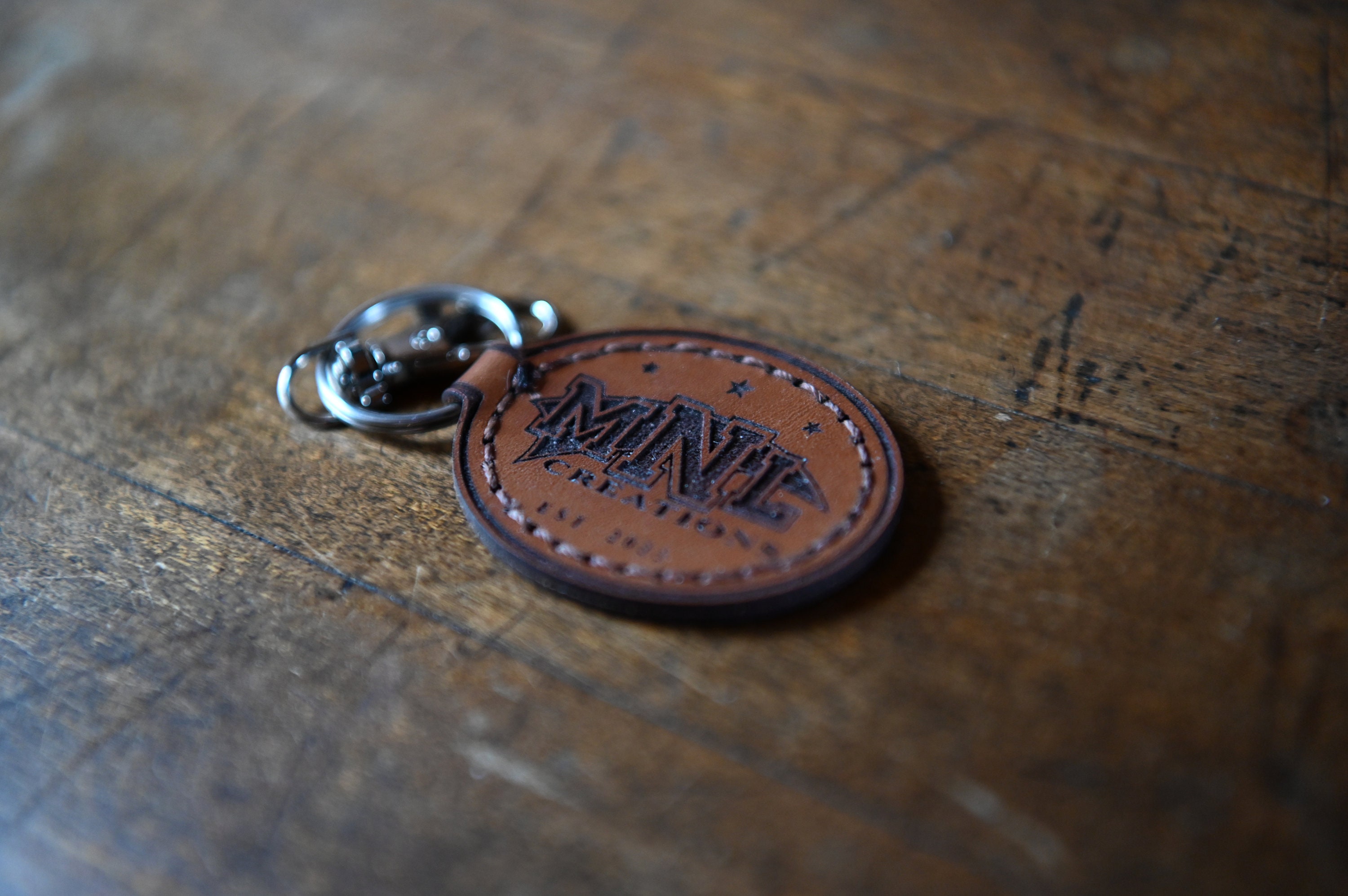 Custom Logo Keychain, Custom Leather Keychain, Authentic Leather ...