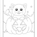Cat Coloring Pages - Etsy