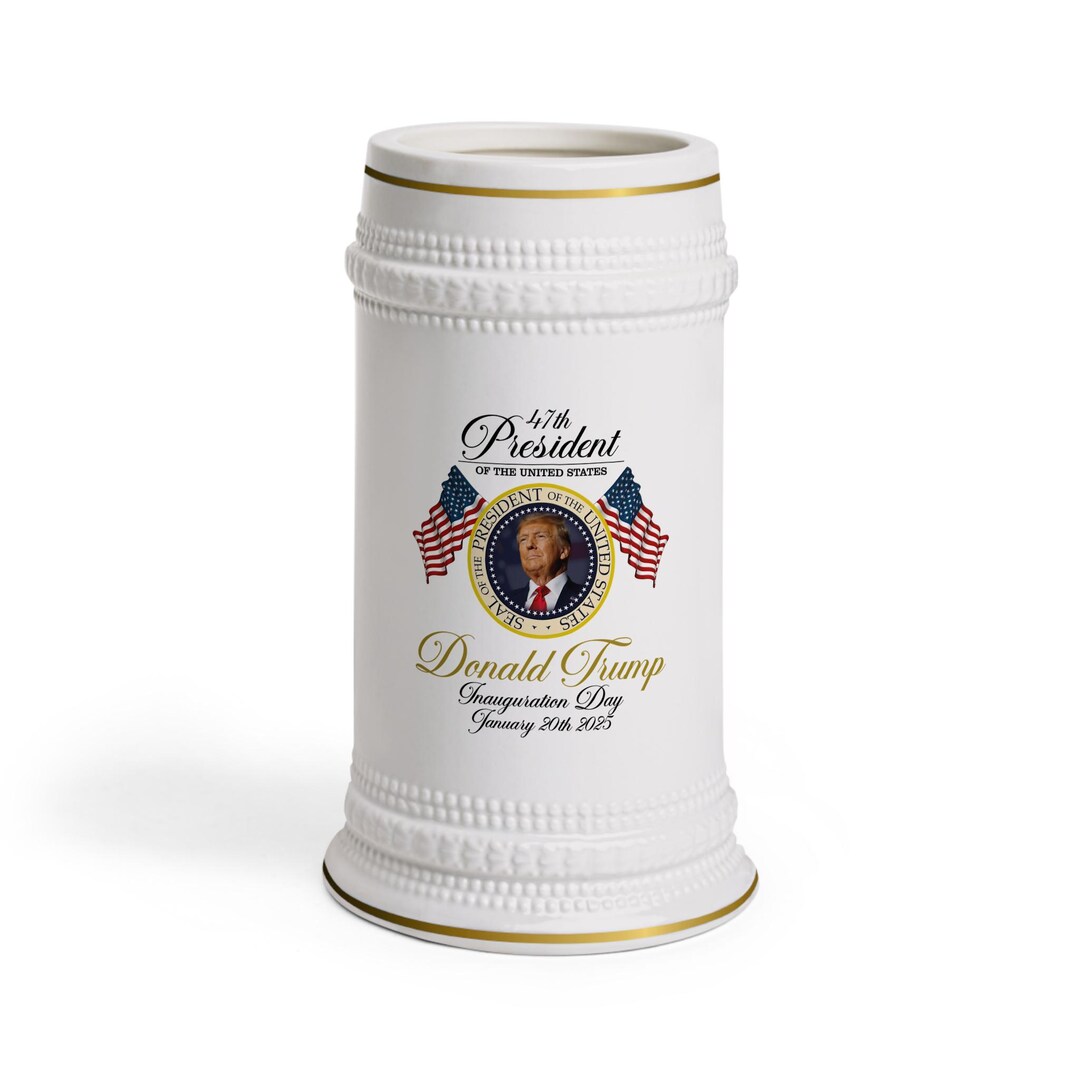 2025 President Trump Inauguration Day Beer Stein Mug - Etsy