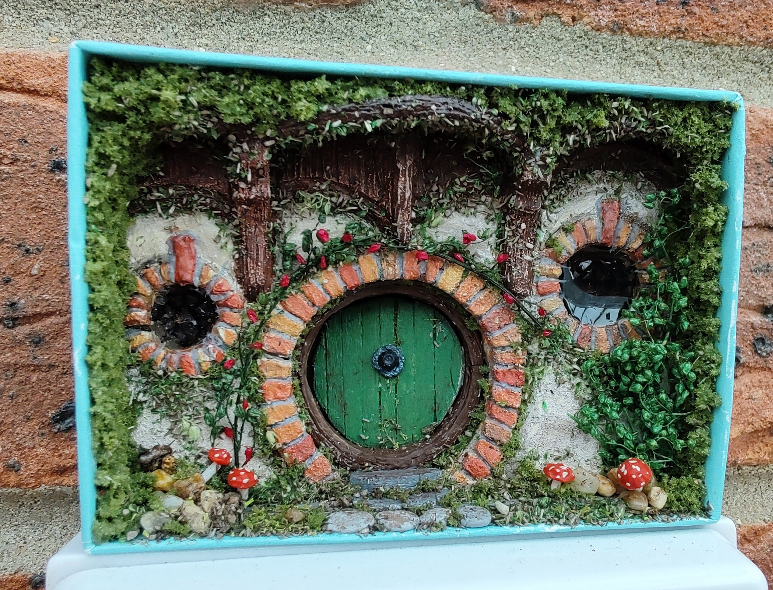 Miniature Hobbit Hole in a Matchbox - Etsy