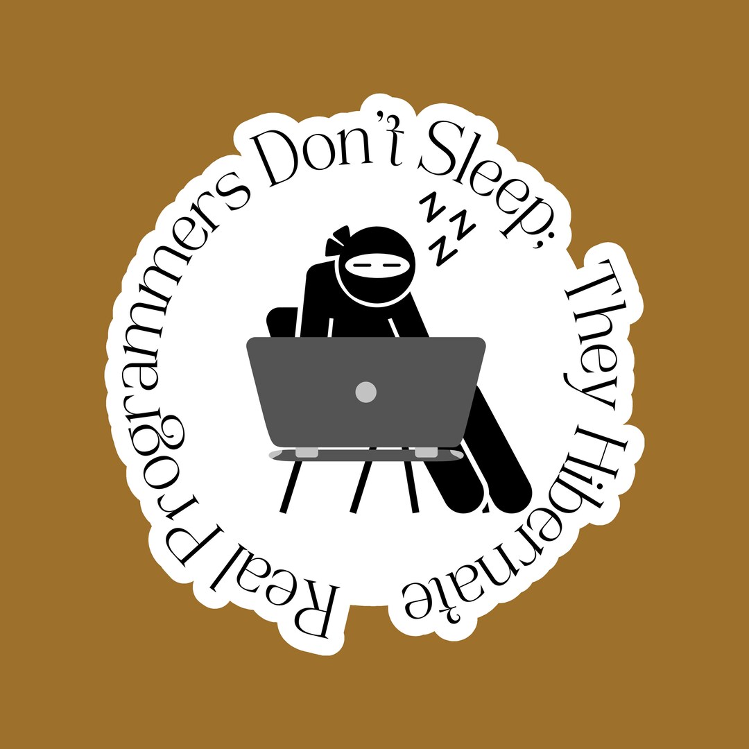 Developer Coder Sticker, Computer Science Sticker, Software Developer ...