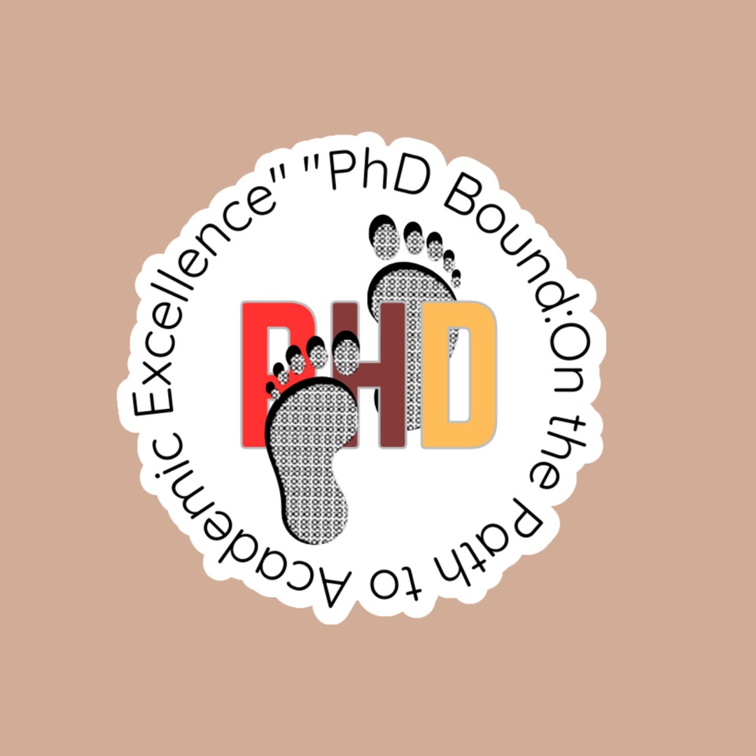 Phd Graduation Sticker Phd Student, Gift,doctor Water Bottle Sticker ...