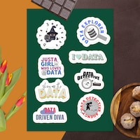 Python, Computer Science, Data Analytics, Women in Tech, Data Sticker ...
