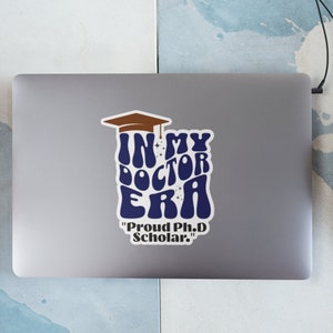 Doctor Era Phd Sticker Phd Student,doctor Water Bottle Sticker Medical ...