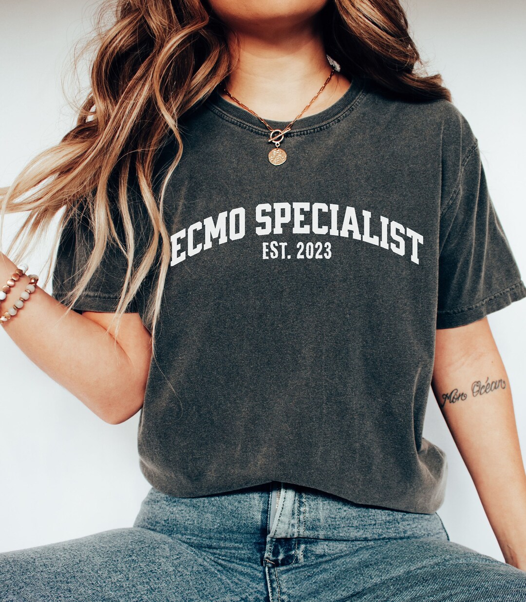 Custom Ecmo Specialist Shirts Comfort Color,ecmo Nurses Sweatshirts ...