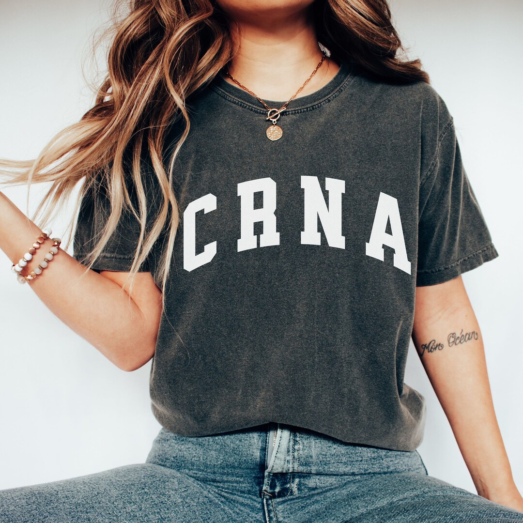 Future CRNA Registered Nurse Anesthetist Shirt, RN Nurse Student ...